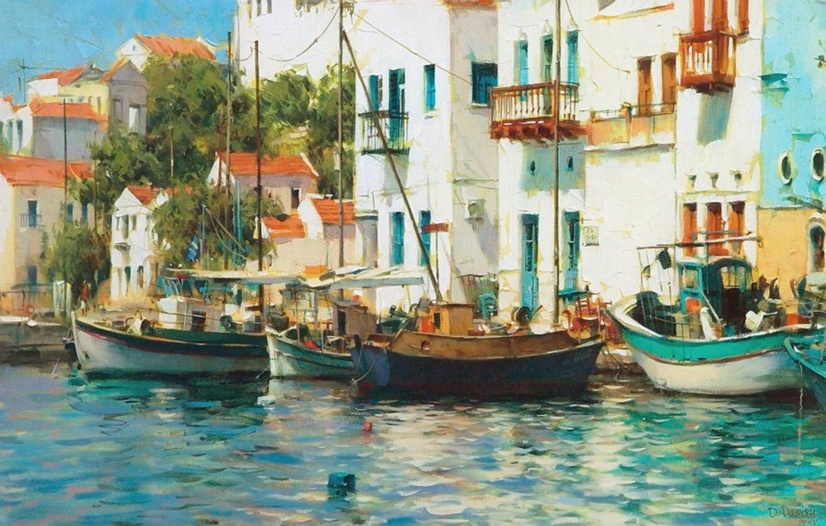 Dmitri Danish, 1966 | Venice Evening | Tutt'Art@ | Pittura * Scultura * Poesia * Musica